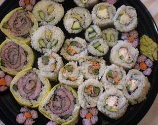About Food by a Japanese Seattlelite: Spring Sushi rolls