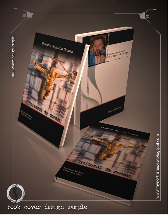 Book Cover Design IV ~ 3D art of my north shadow