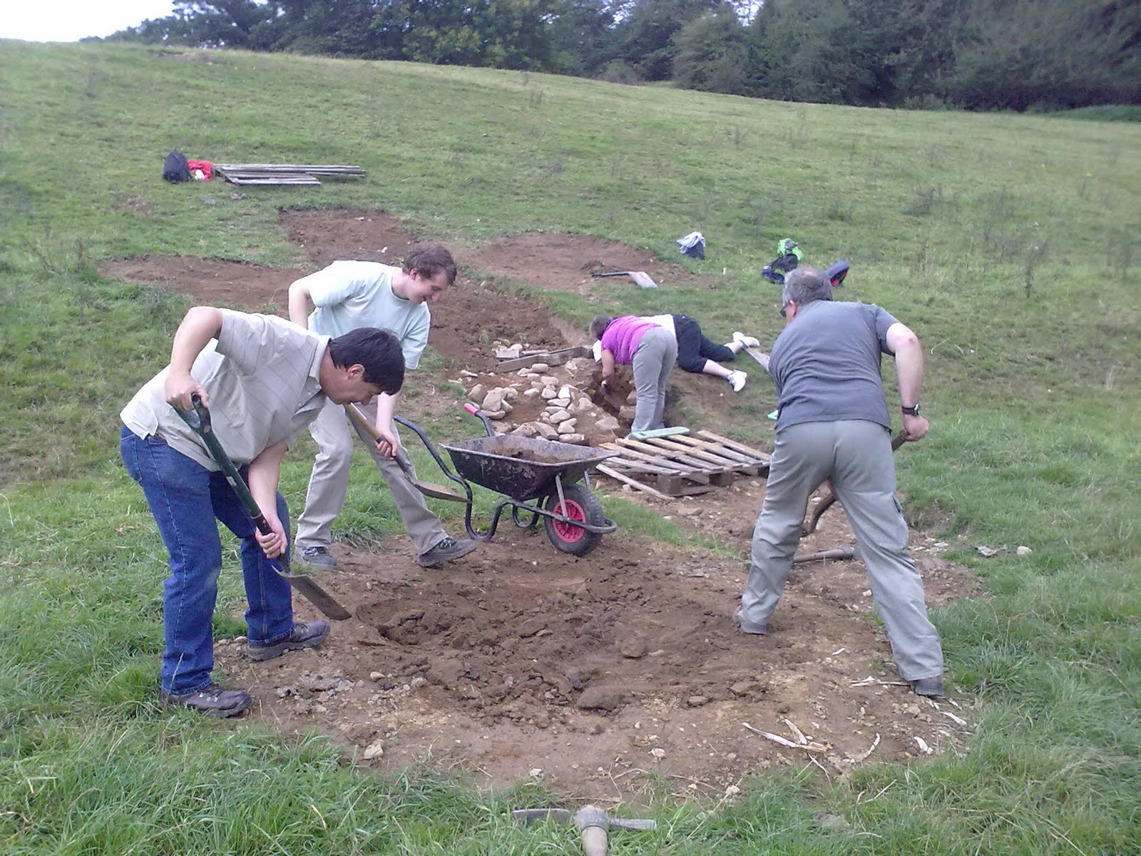 Caer Alyn Archaeological and Heritage Project Summer Dig 2010