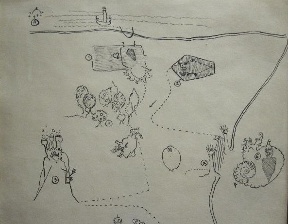 CENTRE FOR THE AESTHETIC REVOLUTION: LEONORA CARRINGTON 'MAP OF DOWN ...