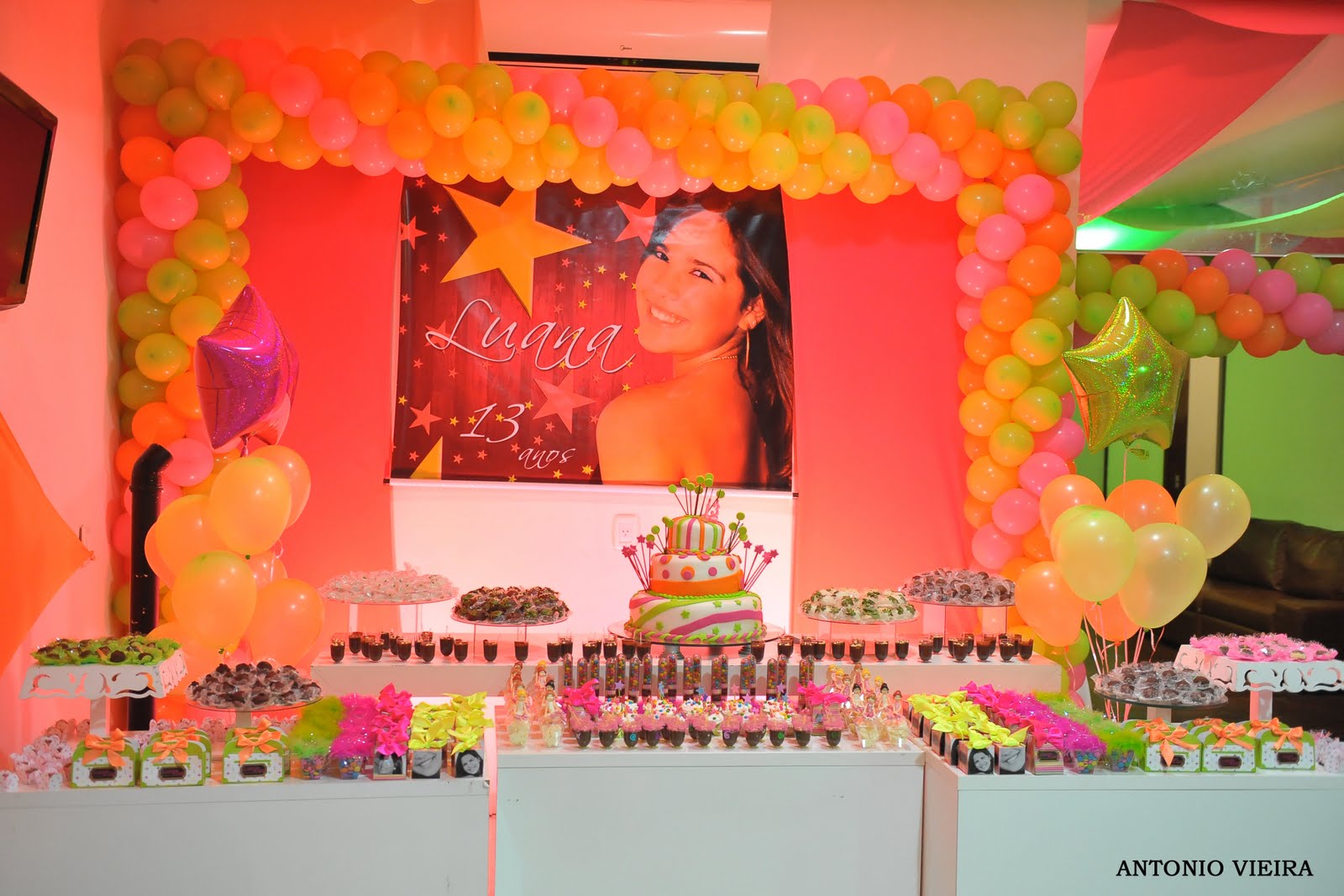 Ideale Festas: Festa teen bem bacana