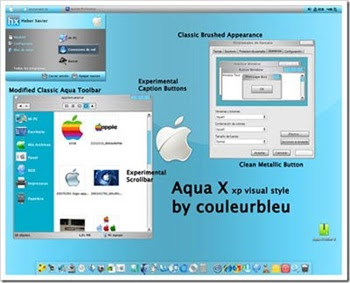 FERNEY CHICA: Aqua X, Theme estilo Mac para Windows XP