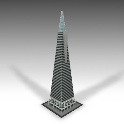 GEXOGEN 3D: 3D Model of Transamerica Pyramid