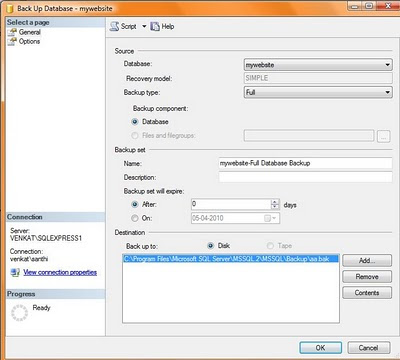 Welcome to SQLServer MVP Blog: Database Backups in SQL Server