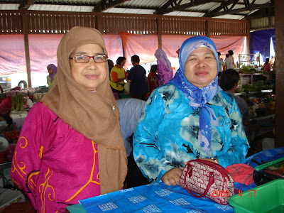Sarawakiana: Lovely Kedayan Ladies at Bekenu Tamu