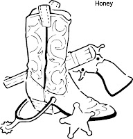 Honey's Free Scroll Saw Patterns: Boot, Spur, Badge - Free Scroll Saw ...