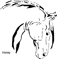 Honey's Free Scroll Saw Patterns: Horse Head - Free Scrolling Pattern