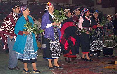 COLONIA MAPUCHE: Fiestas o ceremonias mapuches