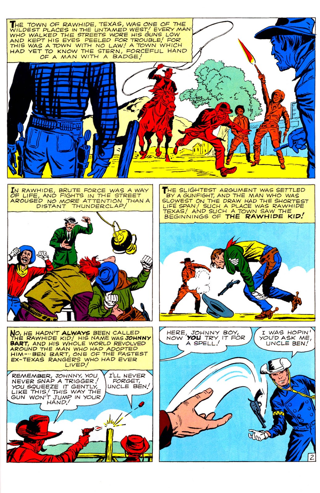 Read online Marvel Westerns: Outlaw Files comic - Issue #Marvel ...