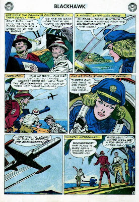 The Comic Book Catacombs: "Return of Lady Blackhawk" from Blackhawk ...