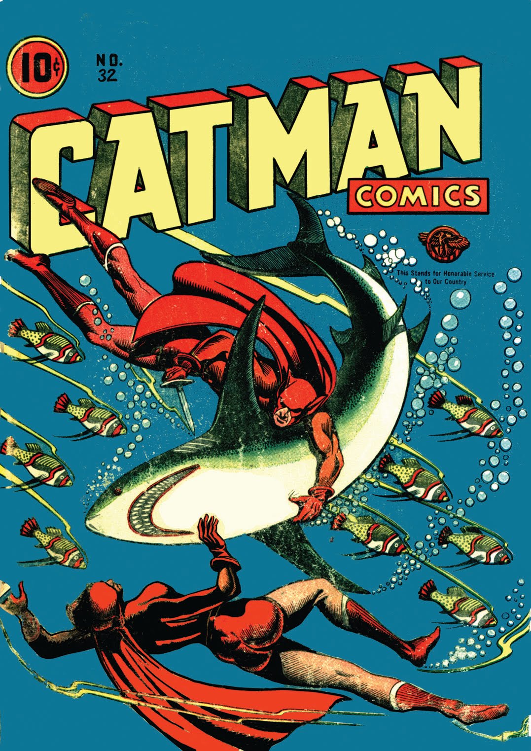 The Comic Book Catacombs: Cat-Man vs. Dr. Macabre (Holyoke; 1946)