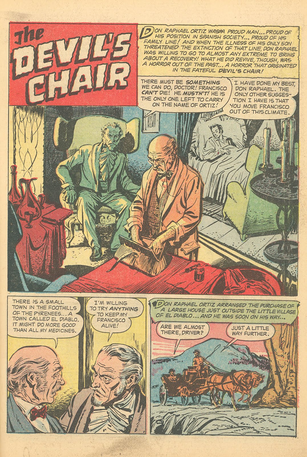 The Comic Book Catacombs: "The Devil's Chair" (St. John;1953)