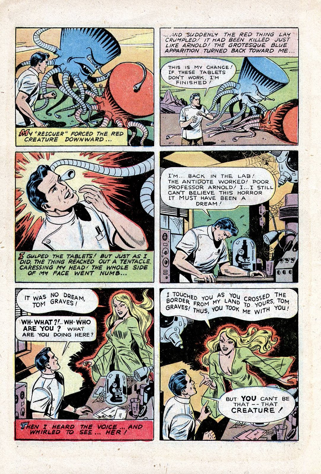 The Comic Book Catacombs: Science Fiction/Double Feature Presents: "A ...