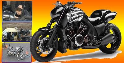 Yamaha Vmax Ghost Rider