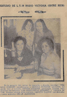 "BIEN TAGÜE". "BIEN ENTRERRIANA".: "Homenaje a NELIDA RIVAS".