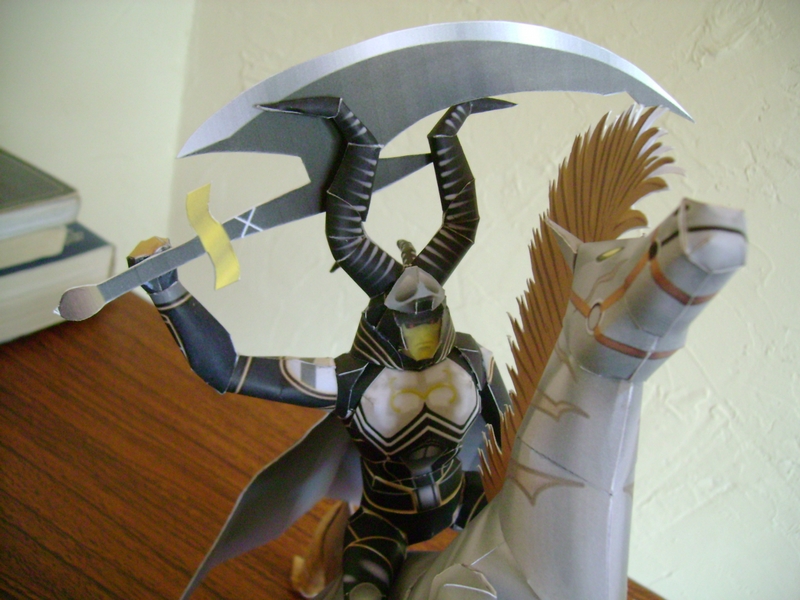 Elias paper models: Odin ( Final Fantasy VIII )
