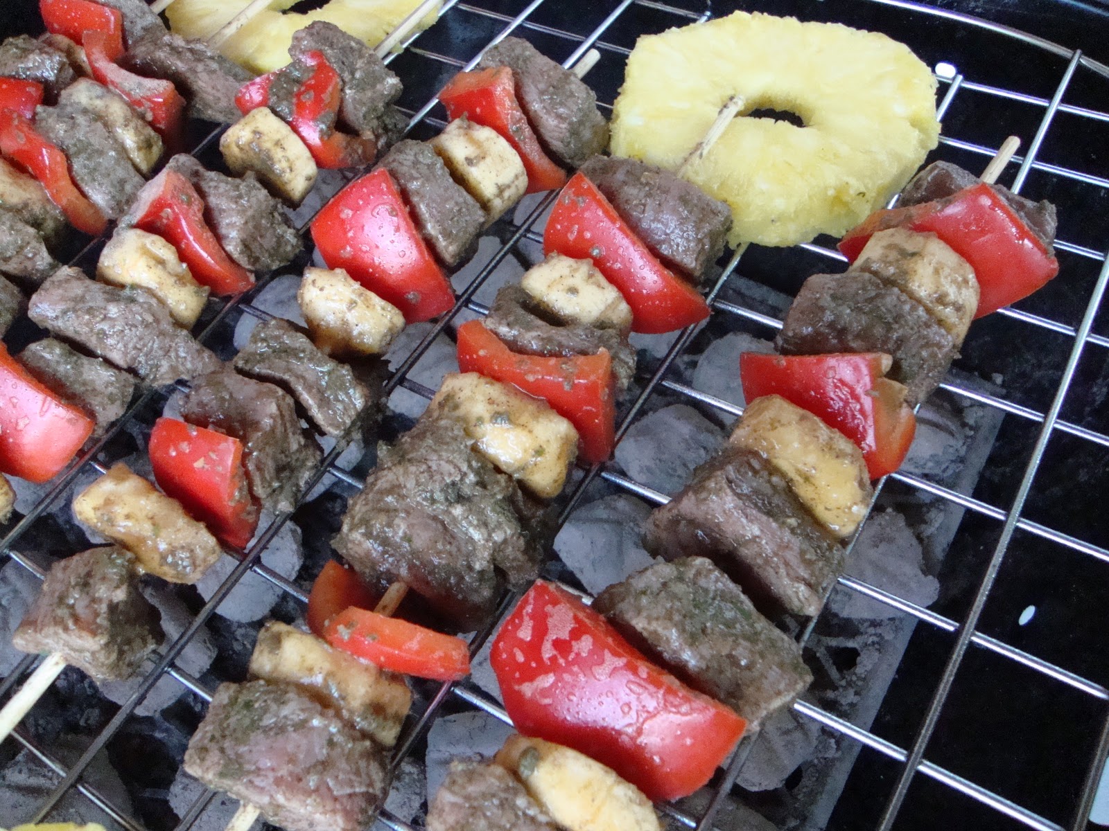Me, Myself & Pie: Jamaican Jerk Beef Kebabs