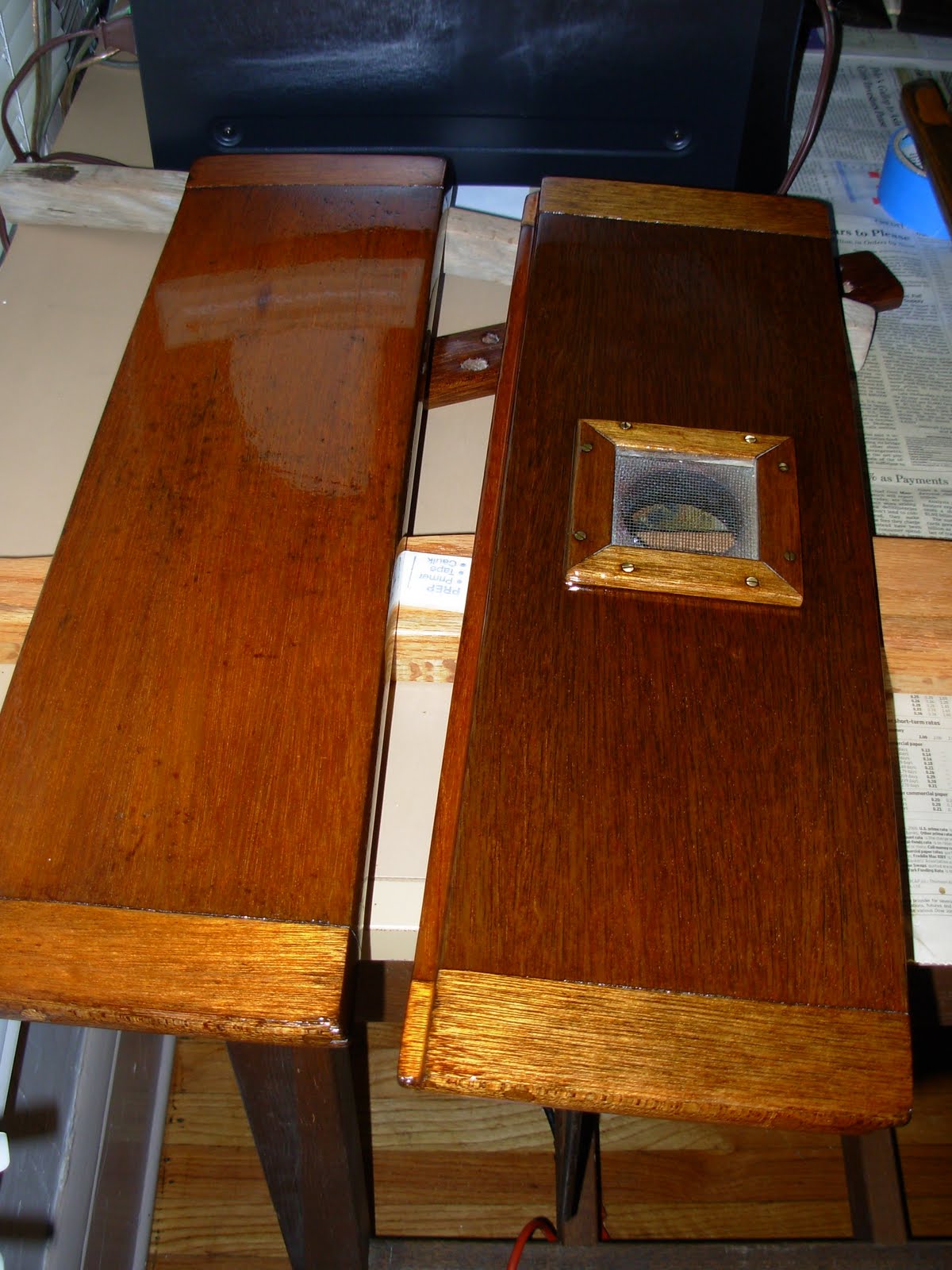 FROONIE: 2nd Coat of Varnish on Cockpit Coaming Boards