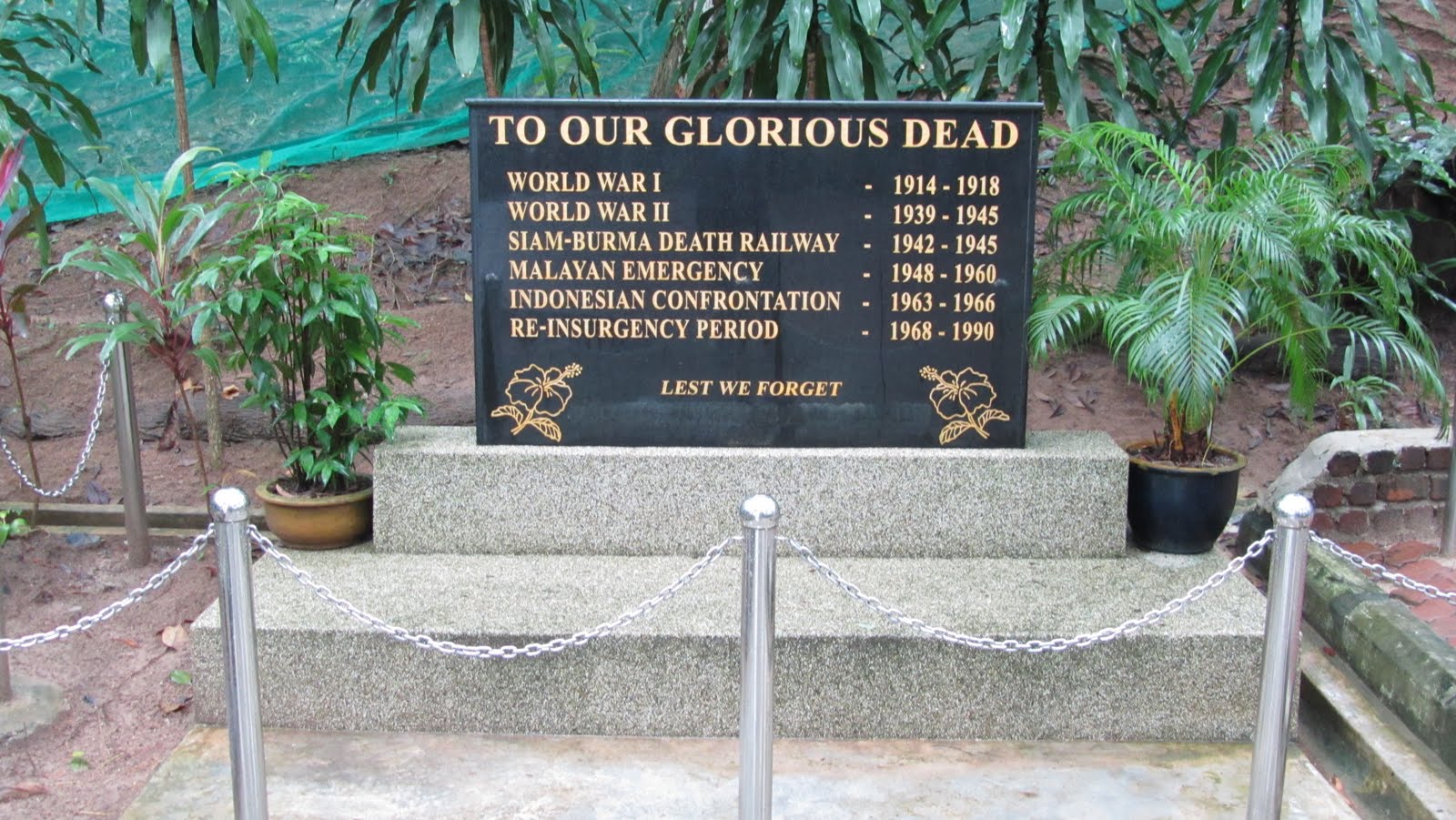 Malaysia by Karen & Matt: Day 5 - Part 1 (Penang War Museum and ...