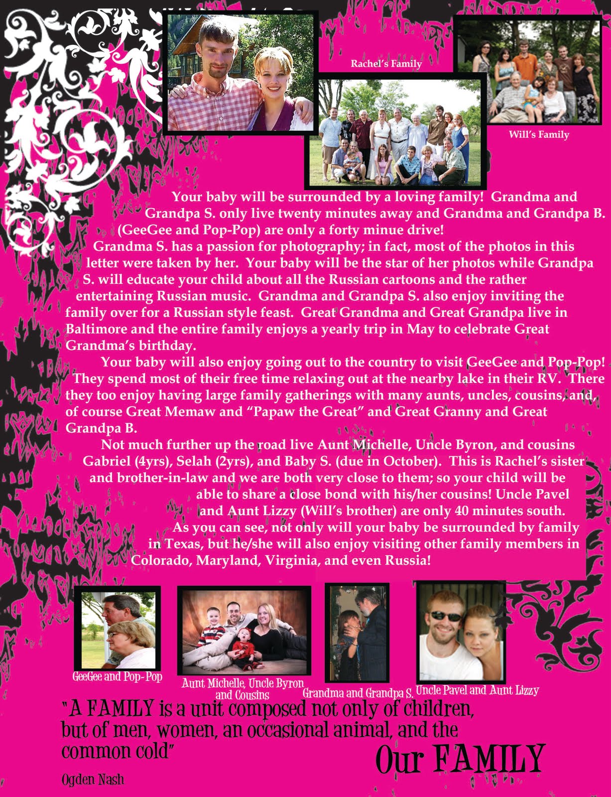 Stepanov Adoption: Our Birth Mother Letter