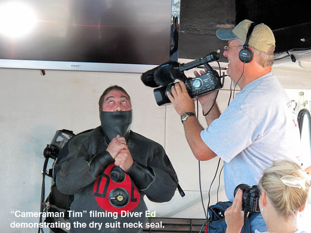 Jonathan Bird's Blue World: Blue World visits Diver Ed in Maine!