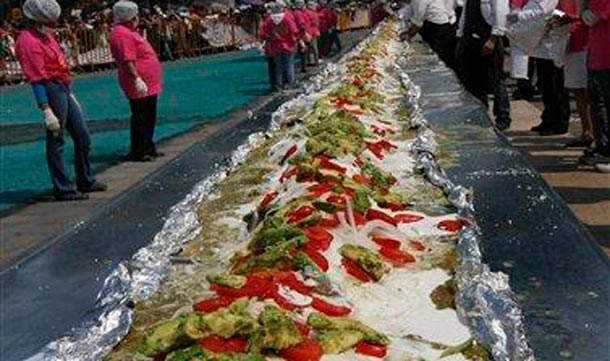 The Worlds's Biggest Enchilada - Cooking Festival