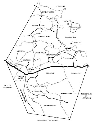 1st District of Pangasinan Map