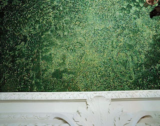 Insect Art: Ceiling made of Beetles!