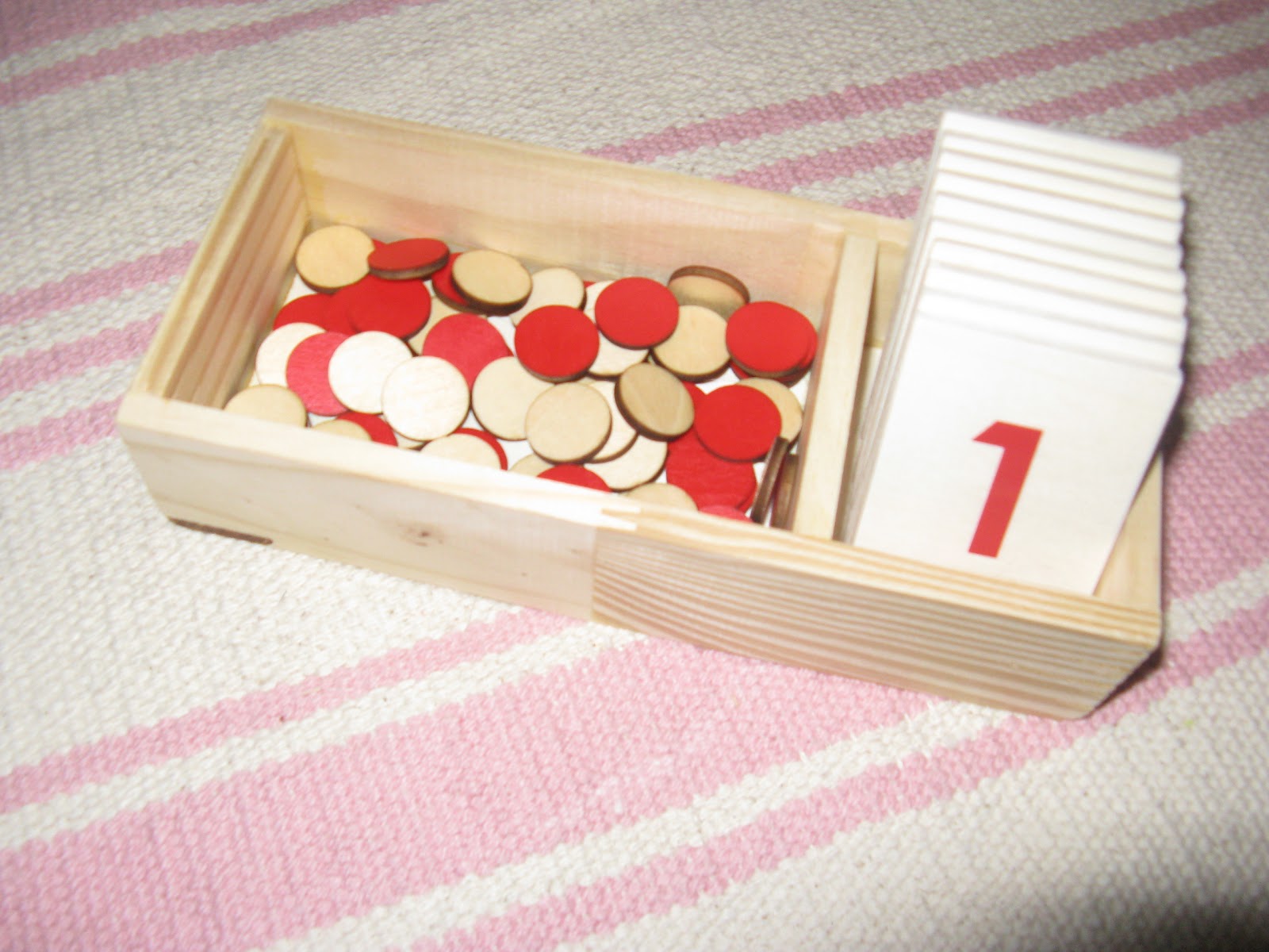 Number Cards & Counters - "Making Montessori Ours"