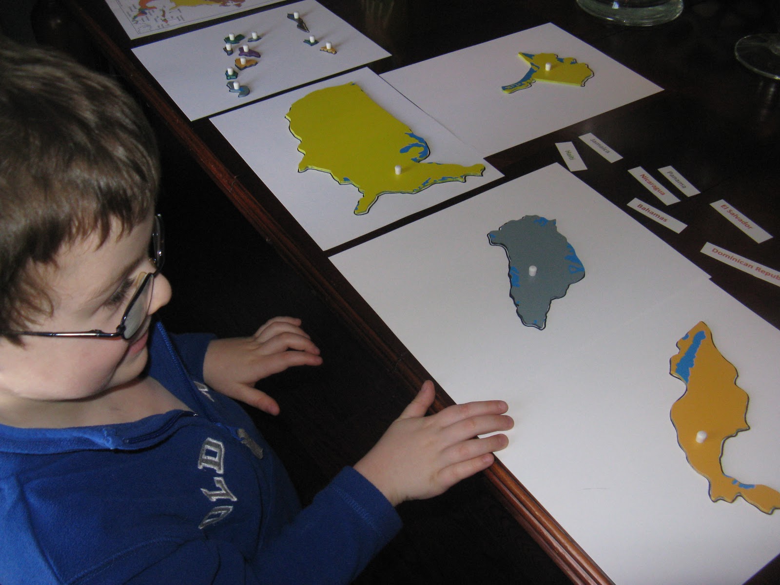 North American Puzzle Map, Early Montessori Geography At Home - "Making ...