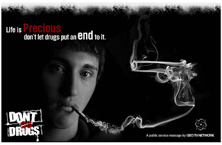 the graphic solution: Don't Do Drugs