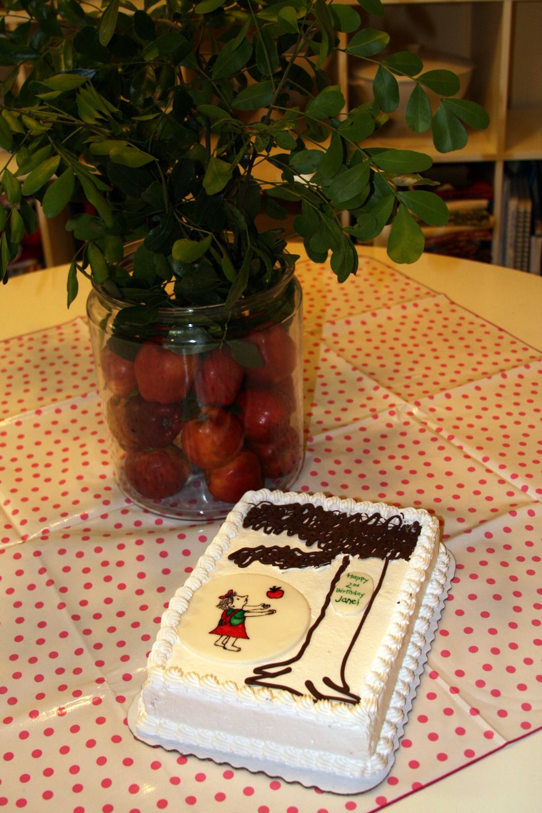 Life Frosting: The Giving Tree Birthday Party (Jane's 2nd)