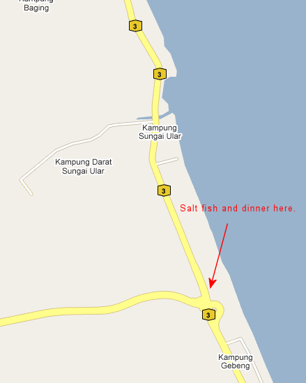 Driving from KL to Kuala Besut: Kuala Besut to KL