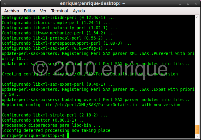 Ubuntu y algo mas: Shutter: Capturador de pantalla.