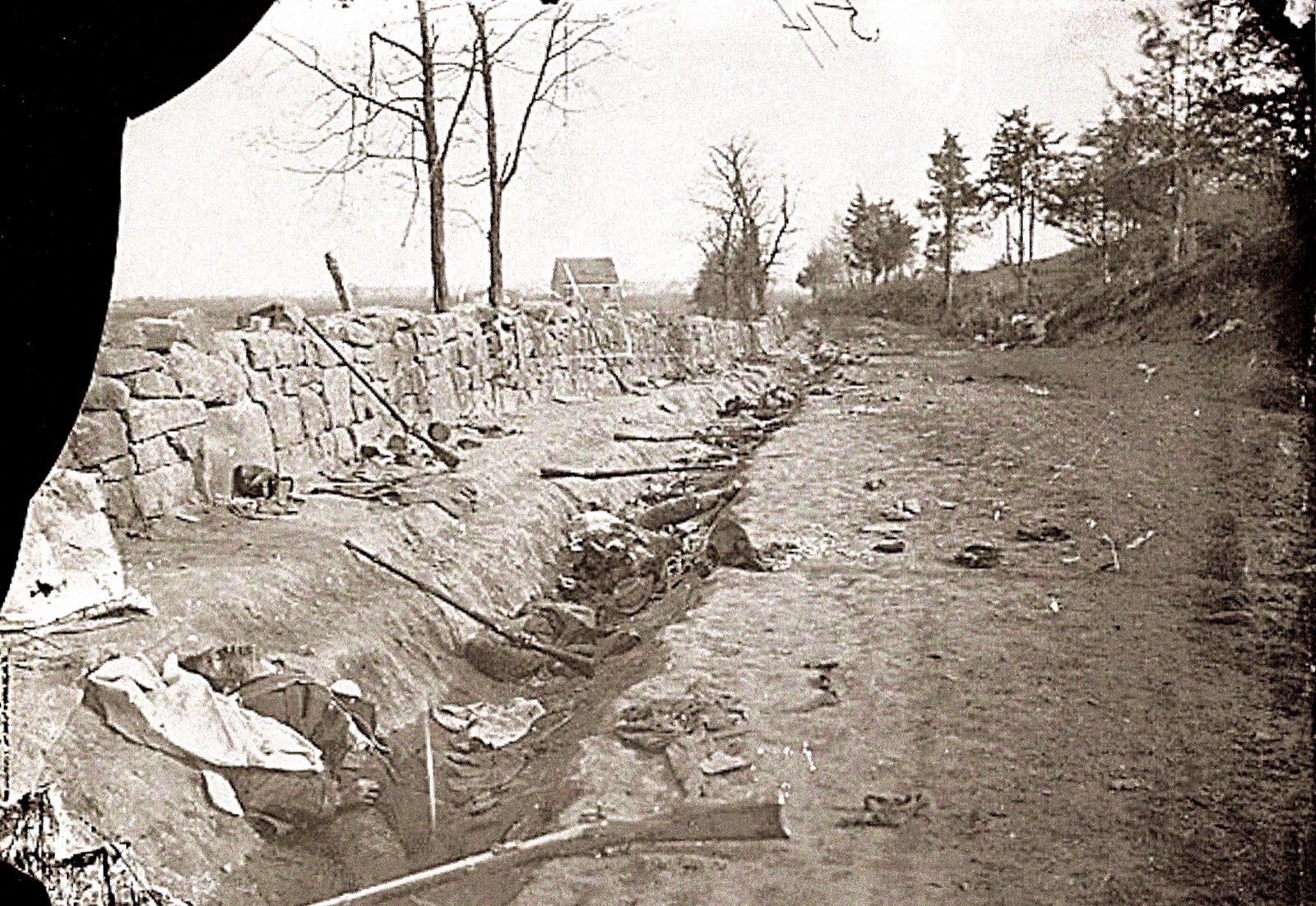Spotsylvania Civil War Blog: The Sunken Road and Captain Russell's ...
