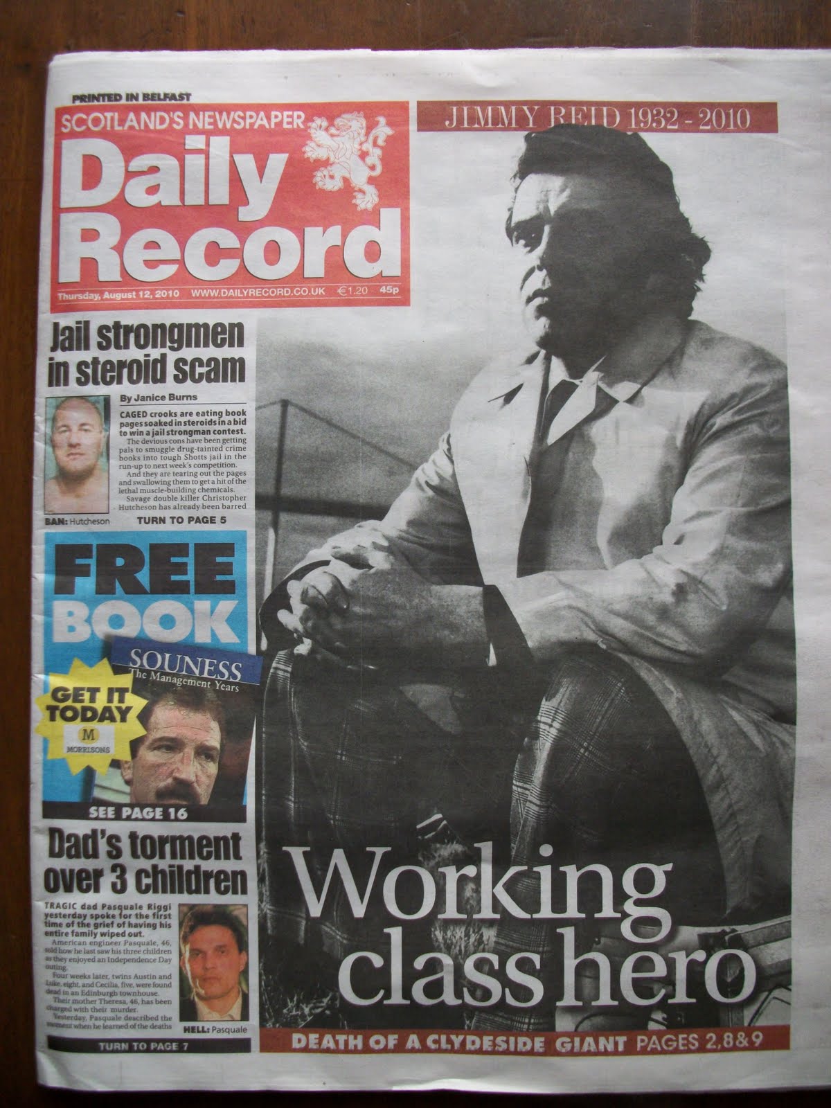 Hayes Peoples History: Jimmy Reid - 1952 Apprentice Strike