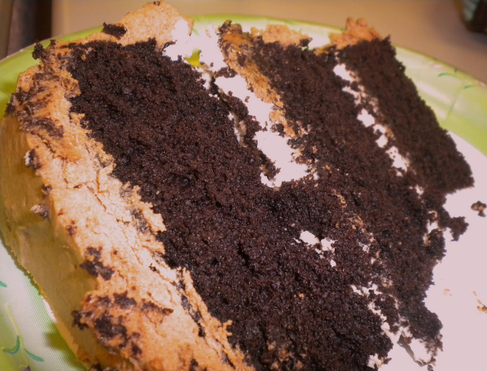 The Messie Kitchen: Melinda's Triple Decker Chocolate Layer Cake