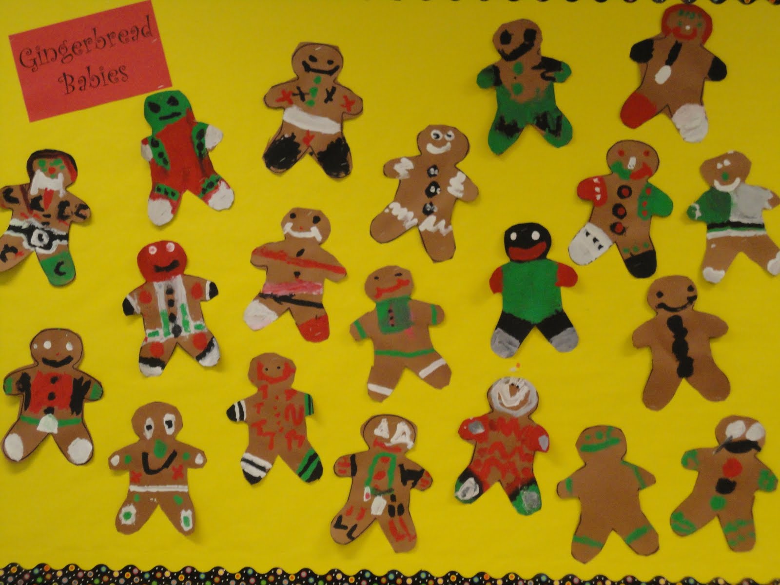 A Place Called Kindergarten: Gingerbread Babies