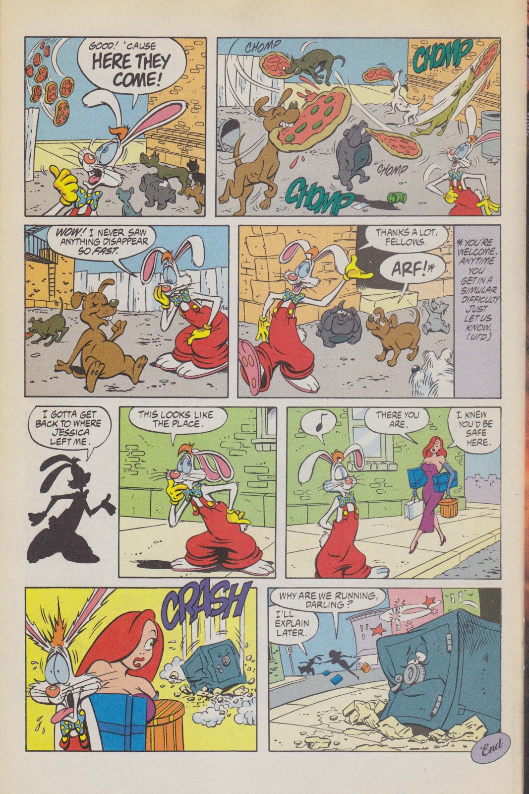 Read online Roger Rabbit's Toontown comic - Issue #1