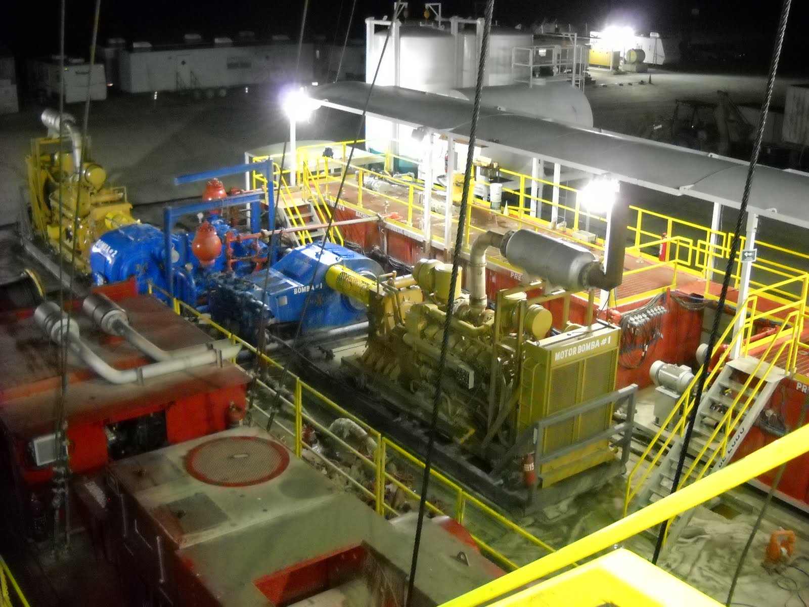 Bentley Farm Gazette: Life on an Oil Rig