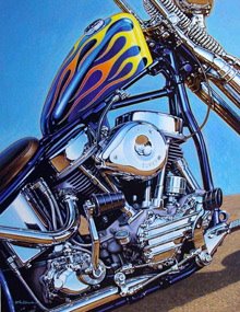 MC Art/Motorcycle Art: Chopper Concept Art