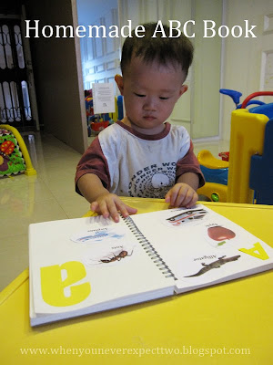 When You Never Expect Two: Homemade ABC Book