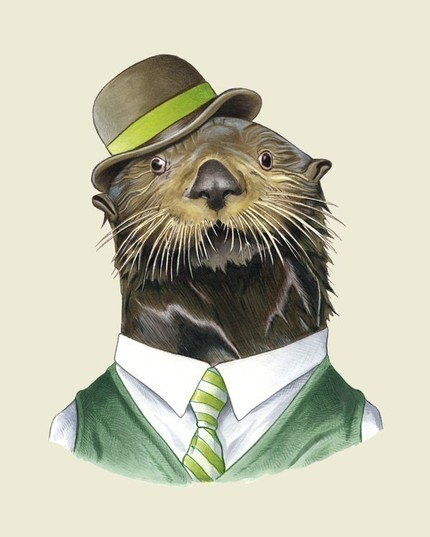 o is for otter. | Joy's Hope