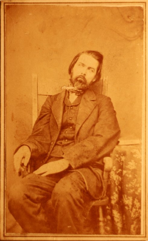 Early Post Mortem Photography: Dead Man