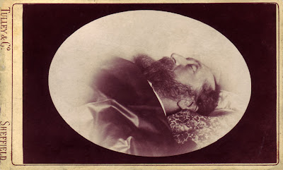 Early Post Mortem Photography: Dead Man
