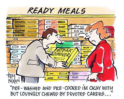 Roy Nixon's cartoon blog: Ready Meals