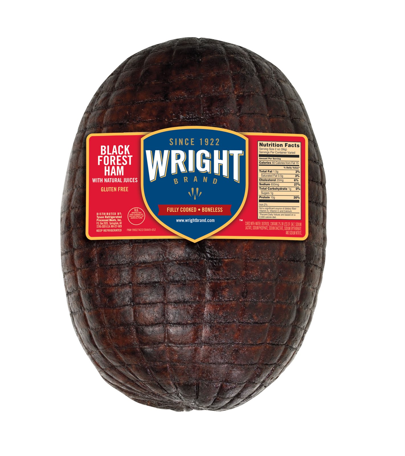Packaging Graphics: Wright Brand Ham
