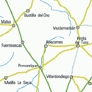 Las carreteras de Zamora: Malva a Vezdemarbán