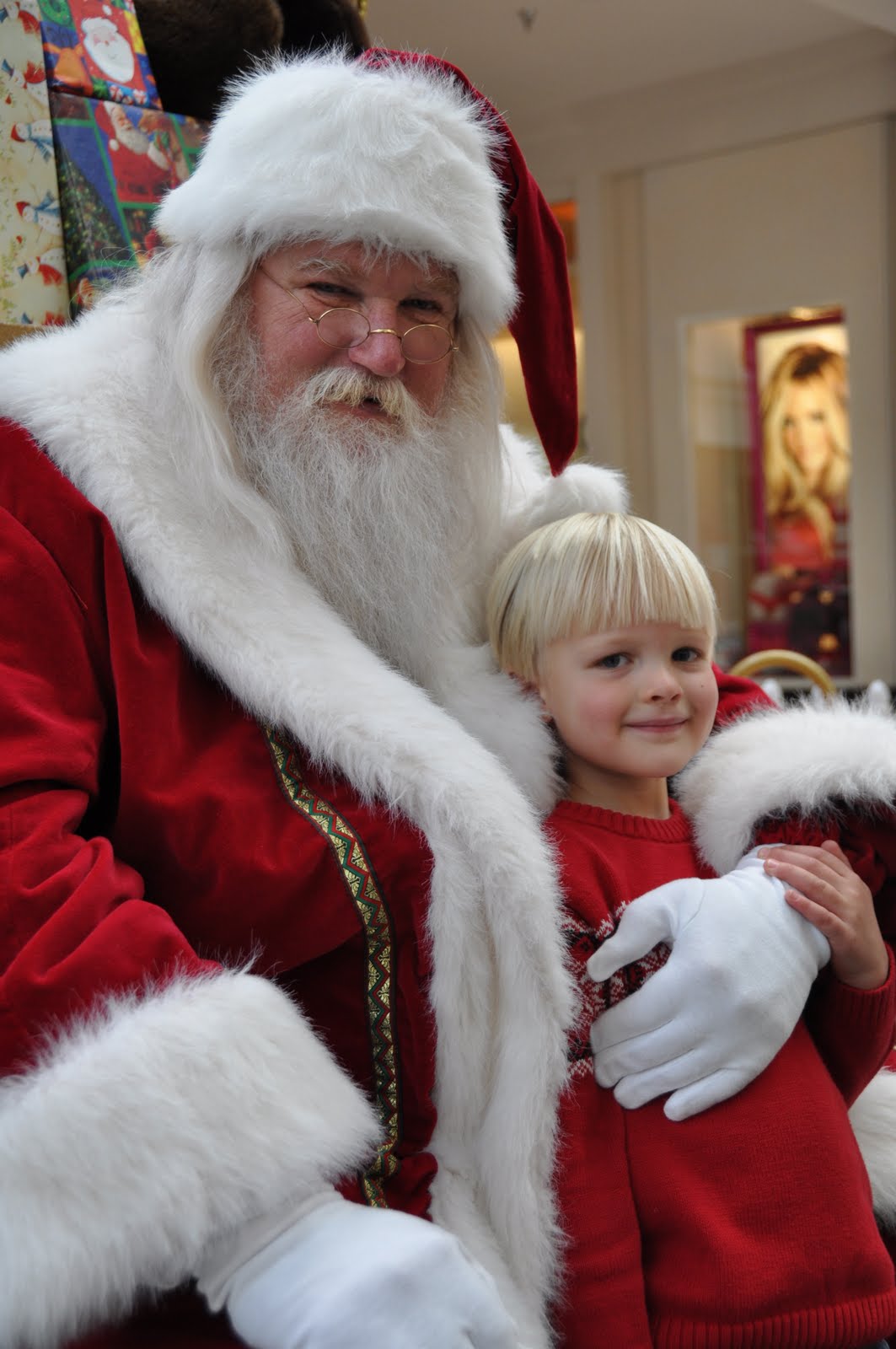 Adventures of the Girls and their Little Brother: Santa and Dylan!