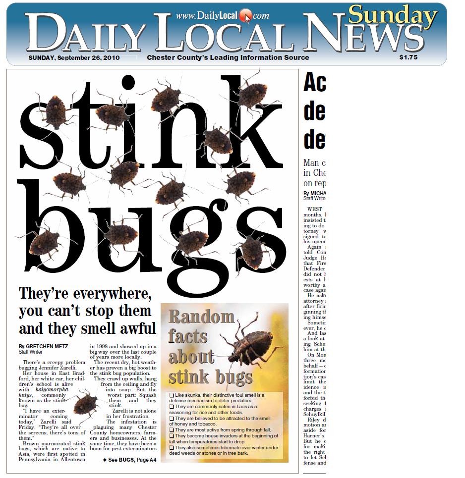 Page One: What America read last Sunday: things Alpha to Omega!